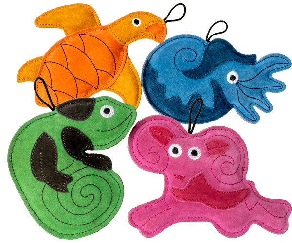 LEATHER ANIMALS - KIWI WALKER